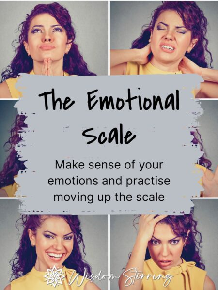 Understand and manage your emotions using the emotional scale